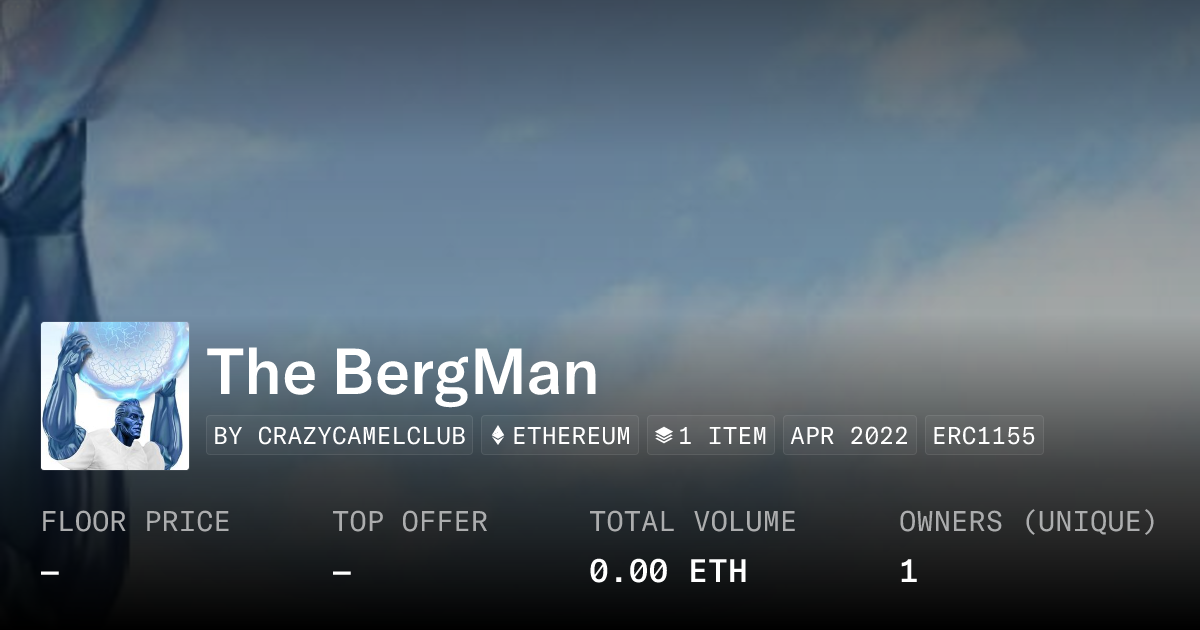 The BergMan - Collection | OpenSea