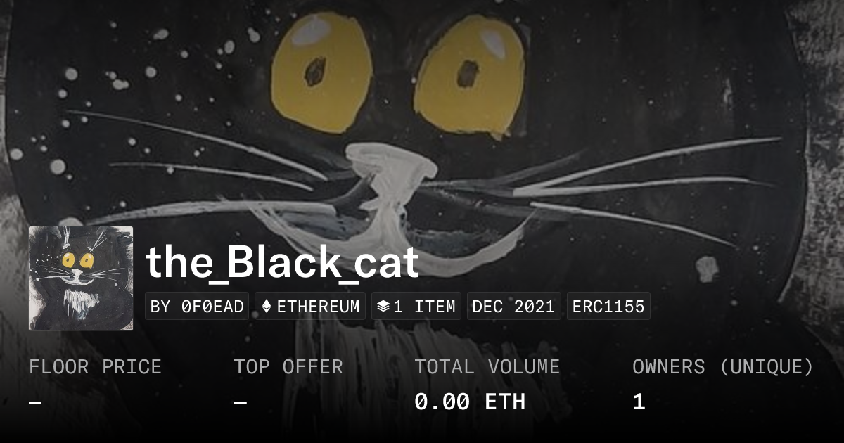 the_Black_cat - Collection | OpenSea