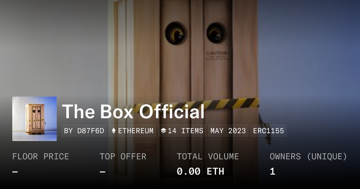 The Box Official - Collection | OpenSea