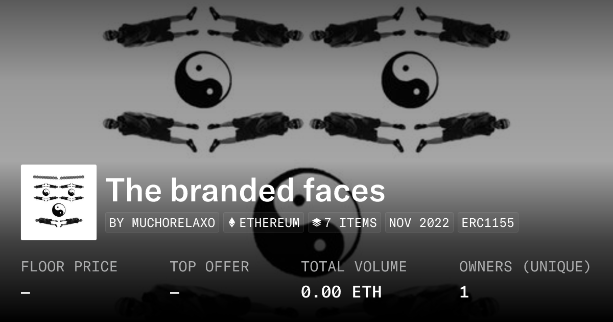 The branded faces - Collection | OpenSea