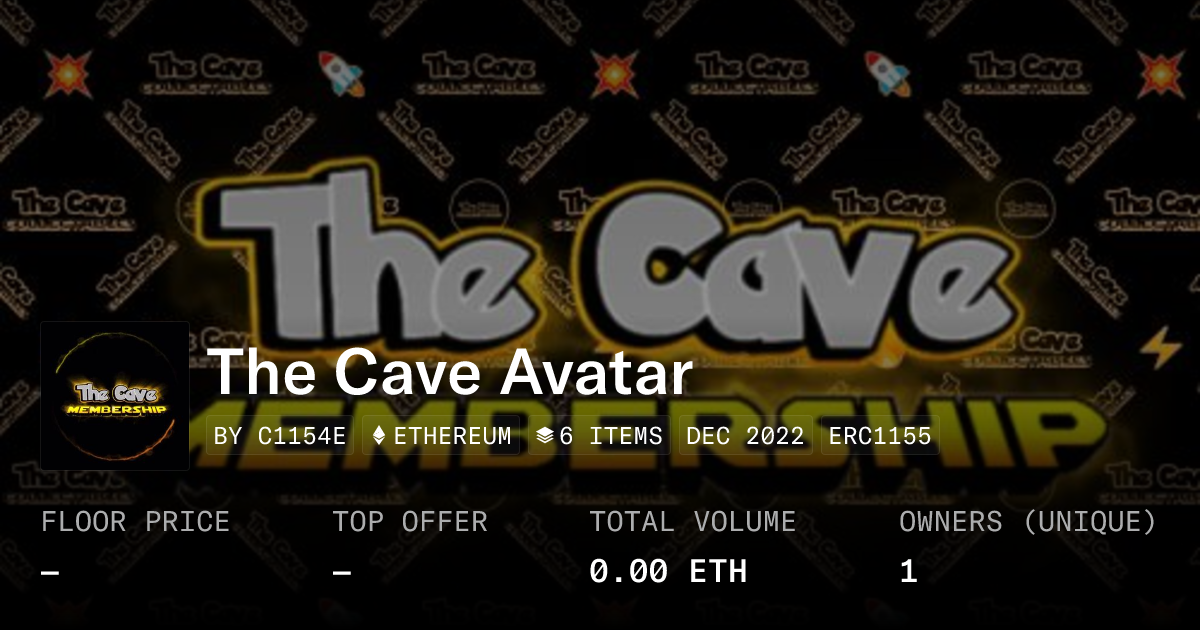 The Cave Avatar - Collection | OpenSea
