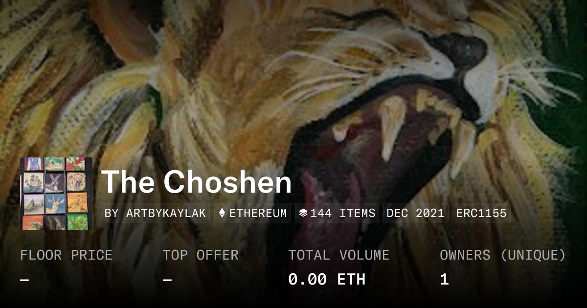 The Choshen - Collection | OpenSea