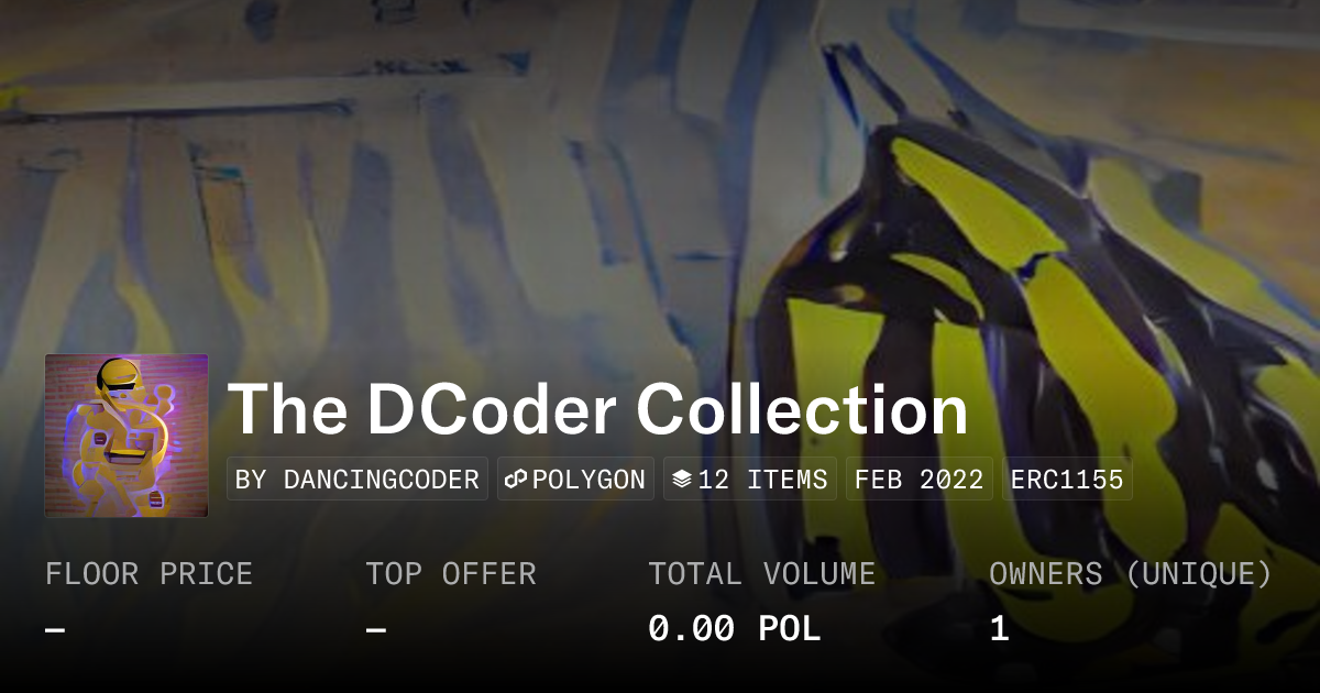 The DCoder Collection - Collection | OpenSea