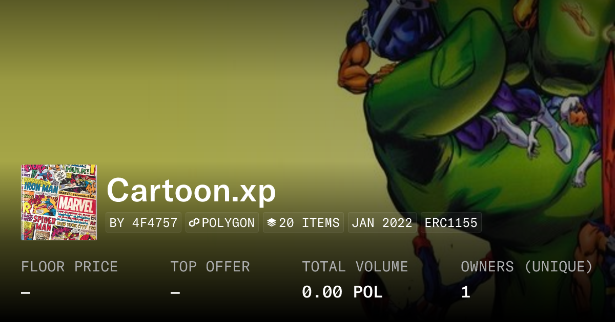 Cartoon.xp - Collection | OpenSea