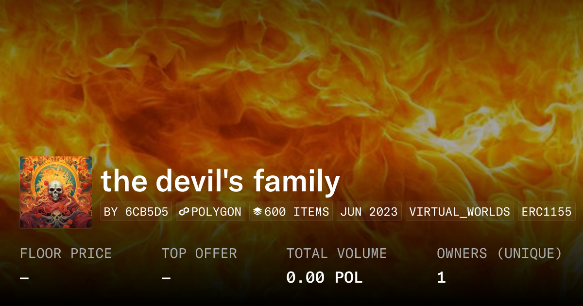 the devil's family - Collection | OpenSea