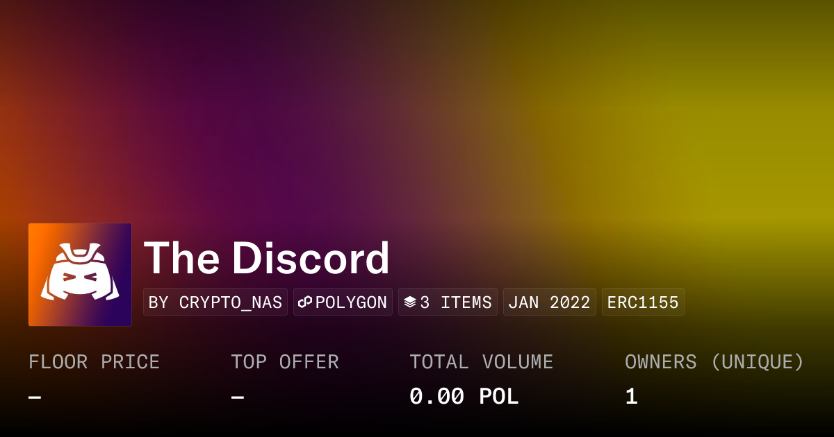 The Discord - Collection | OpenSea
