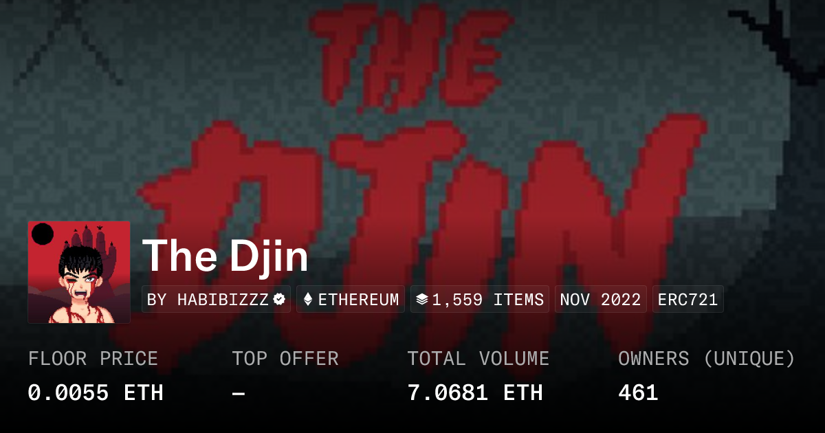 The Djin - Collection | OpenSea