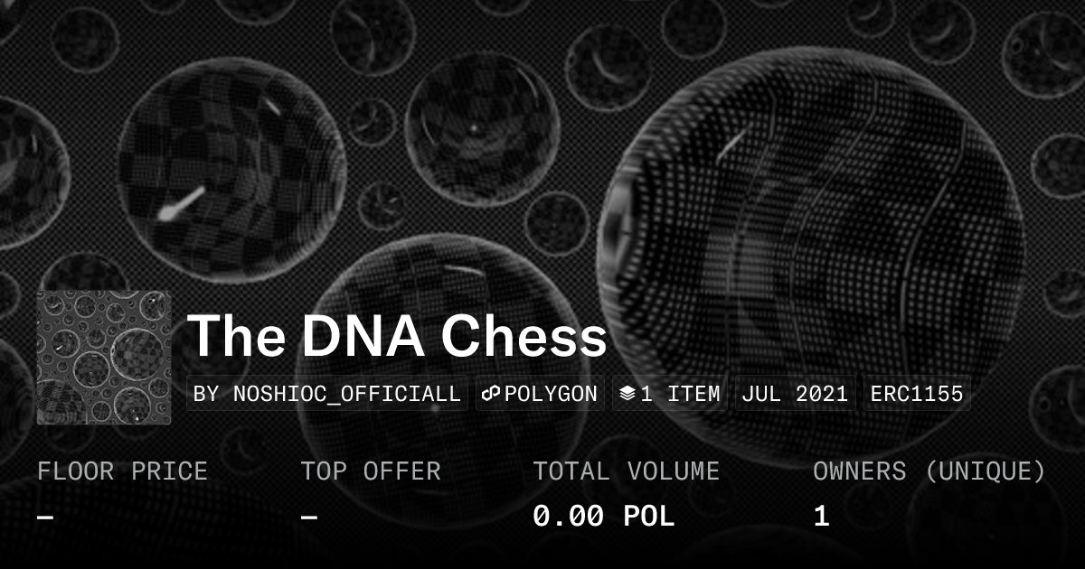 The DNA Chess - Collection | OpenSea
