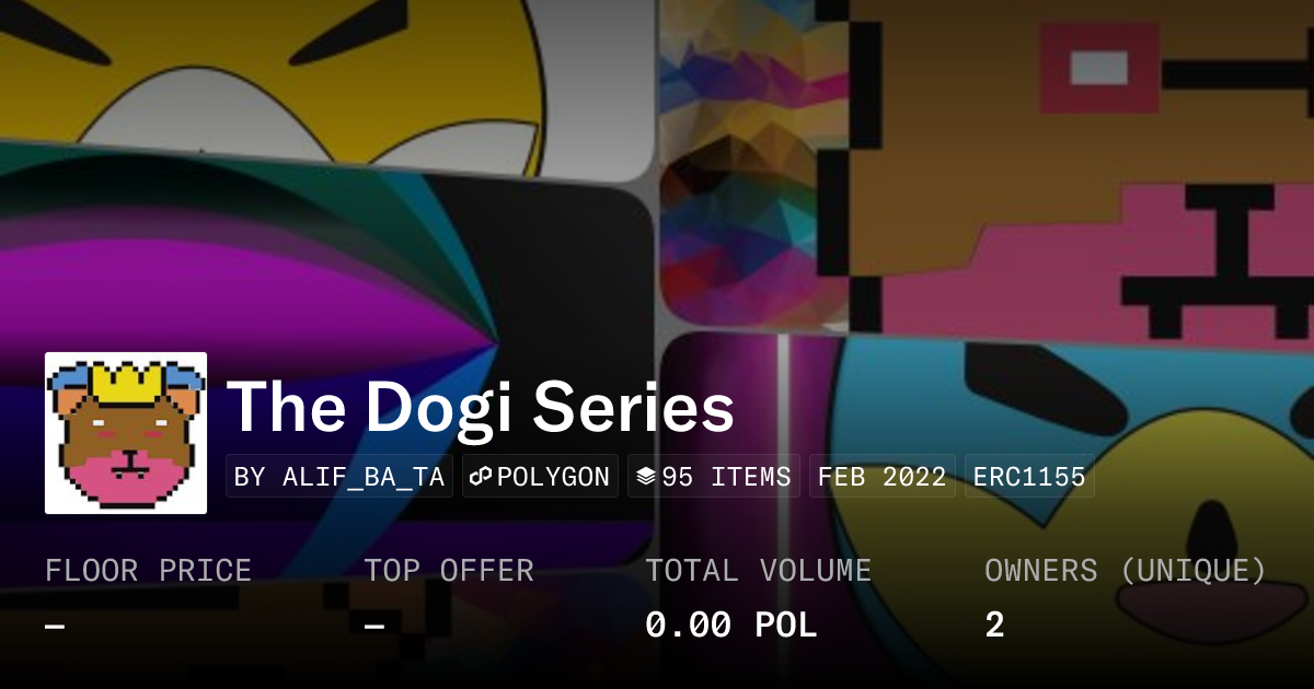 The Dogi Series - Collection | OpenSea