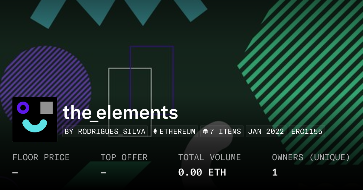 the_elements - Collection | OpenSea
