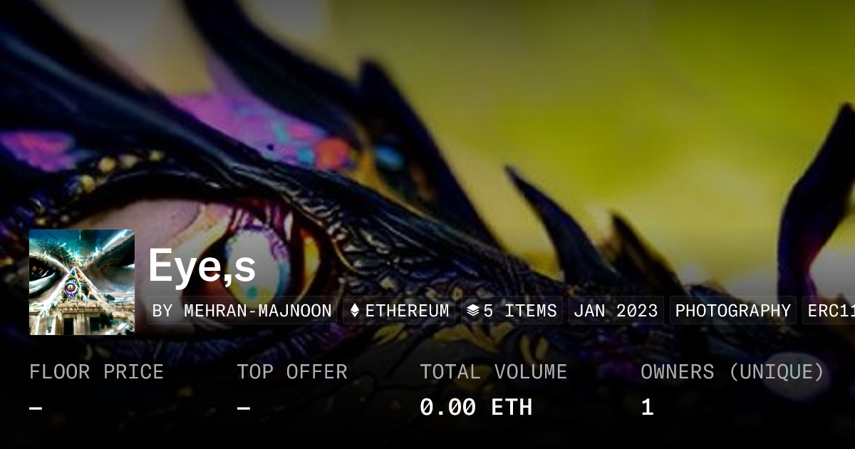 Eye,s - Collection | OpenSea