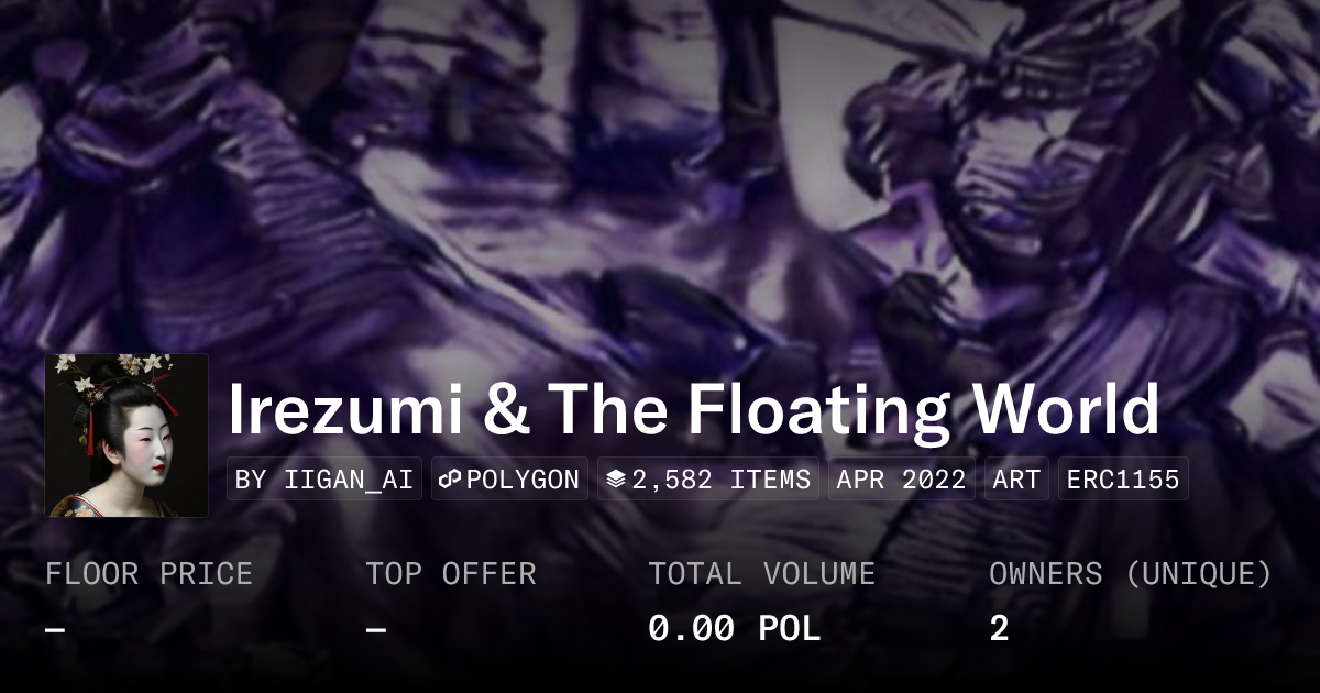 Irezumi & The Floating World - Collection | OpenSea