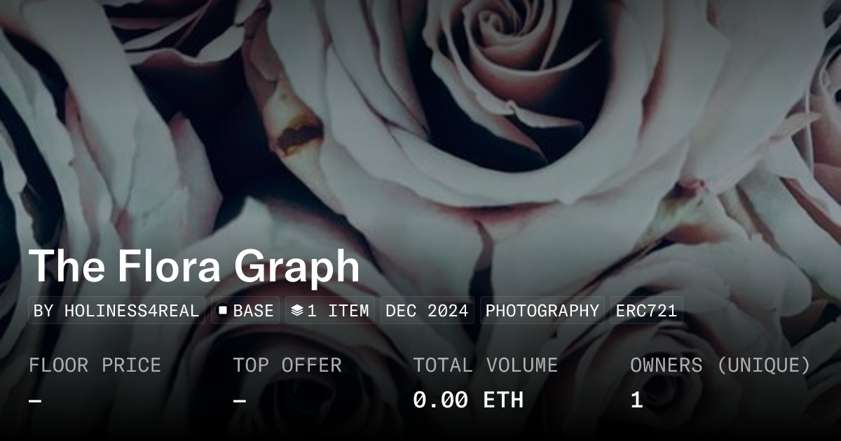 The Flora Graph - Collection | OpenSea