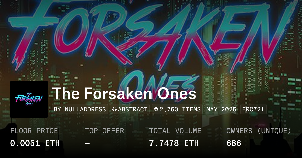 The Forsaken Ones - Collection | OpenSea