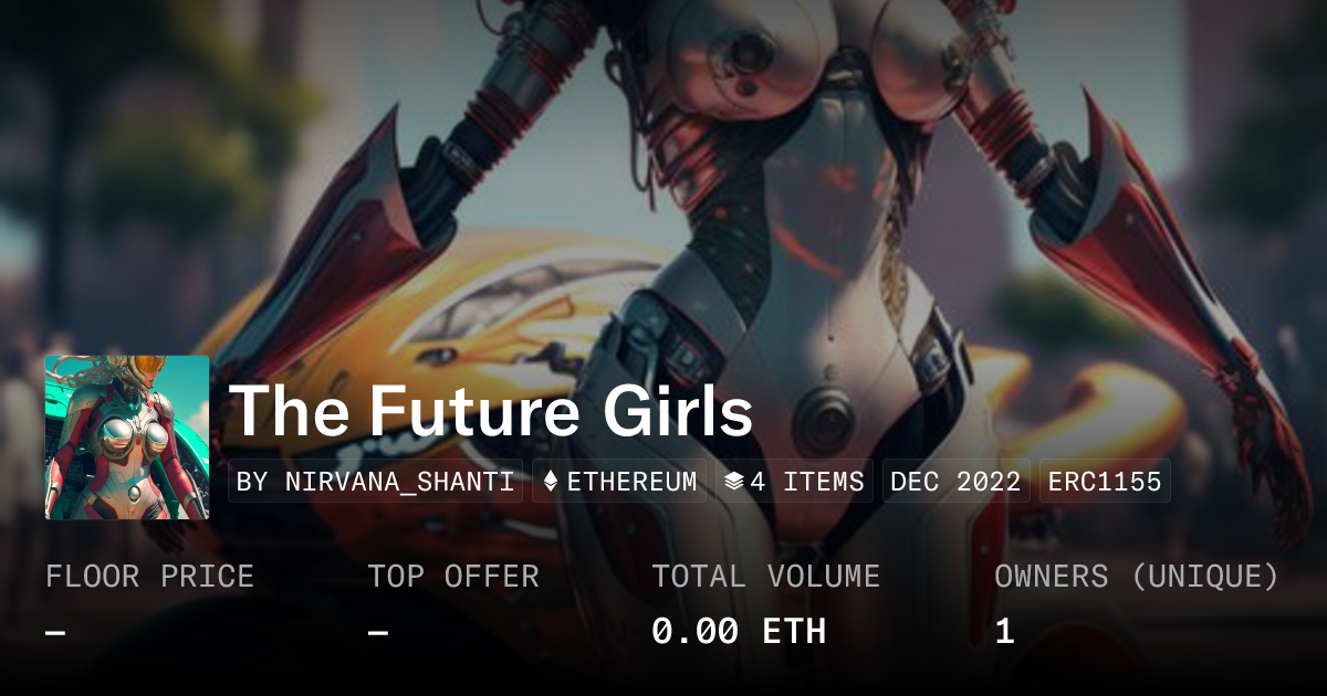 The Future Girls - Collection | OpenSea
