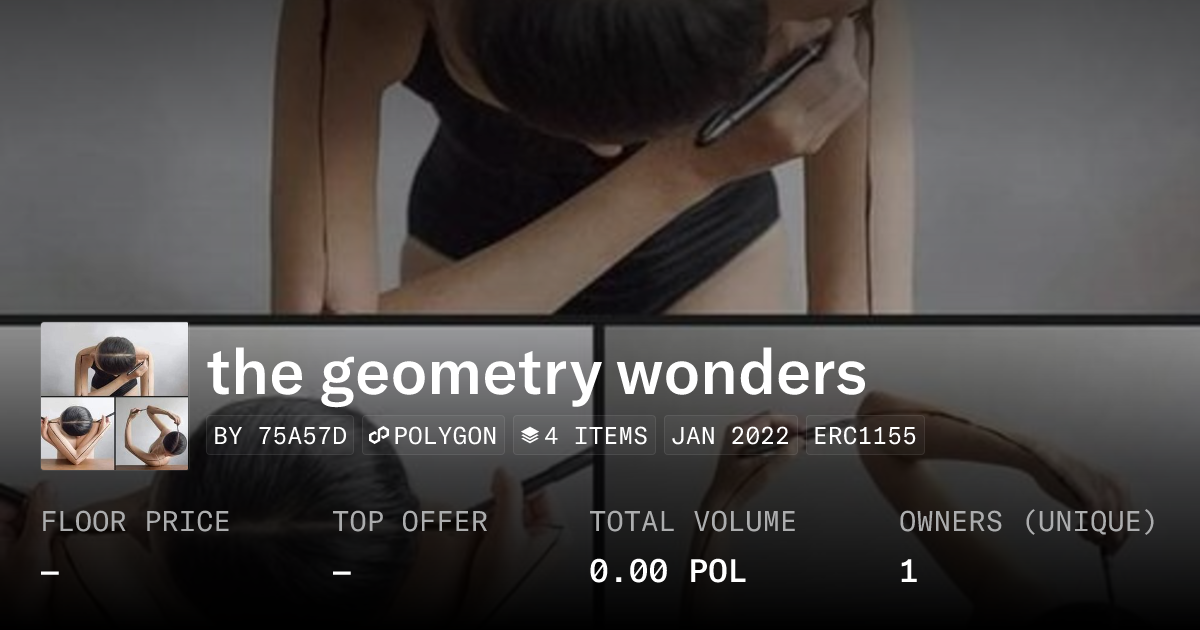 the geometry wonders - Collection | OpenSea