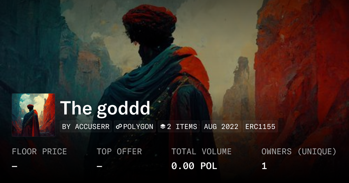 The goddd - Collection | OpenSea