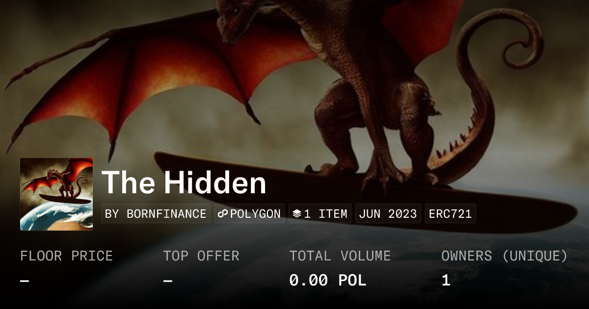 The Hidden - Collection | OpenSea