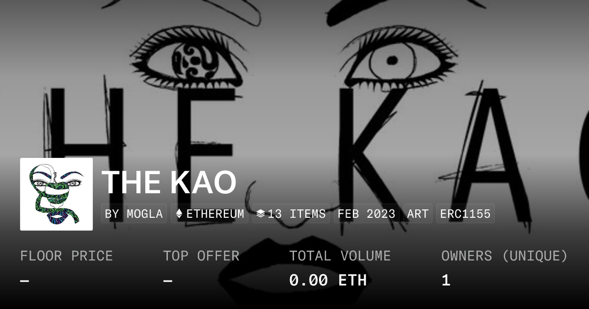 THE KAO - Collection | OpenSea