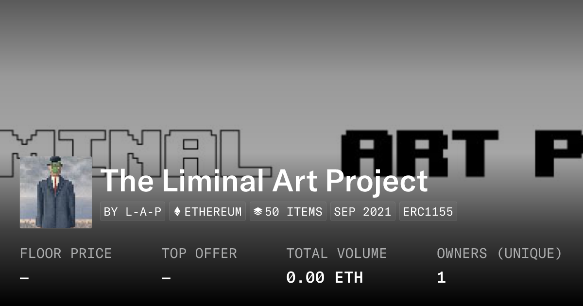 The Liminal Art Project - Collection | OpenSea