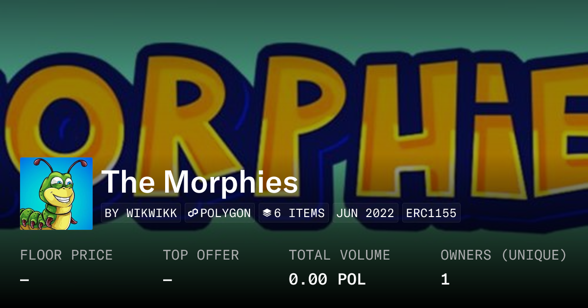 The Morphies - Collection | OpenSea
