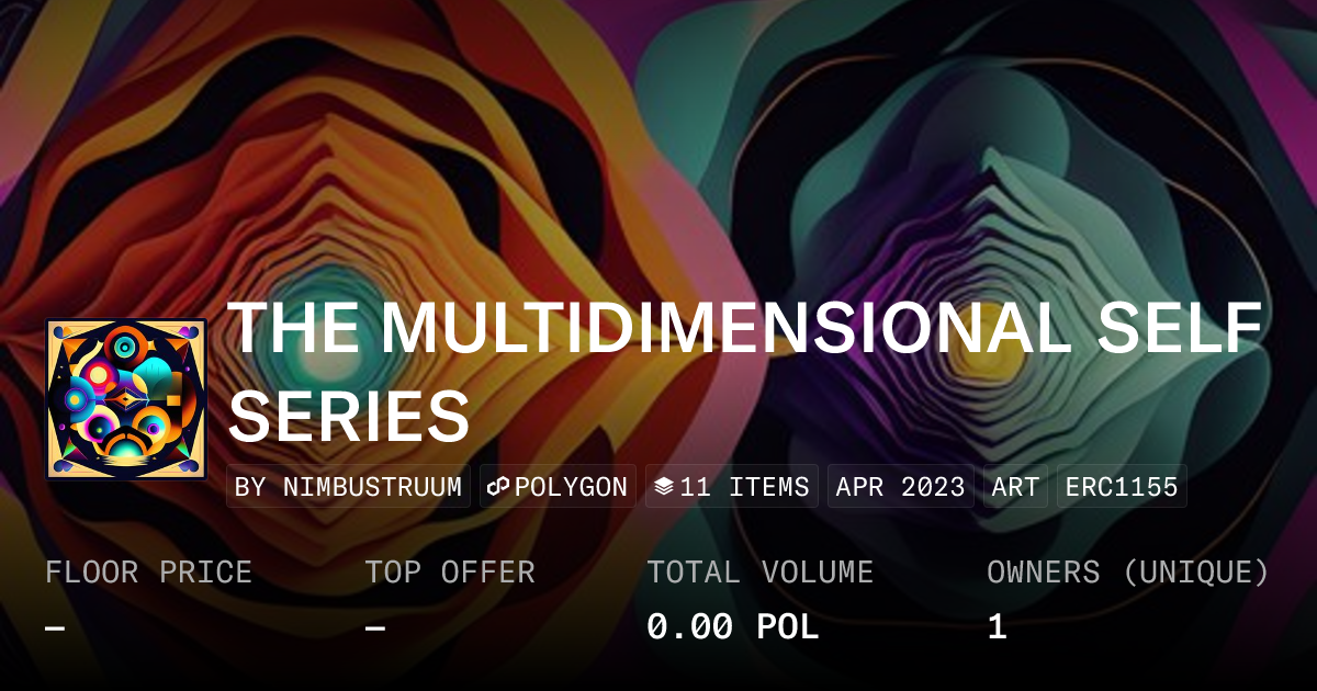 THE MULTIDIMENSIONAL SELF SERIES - Collection | OpenSea
