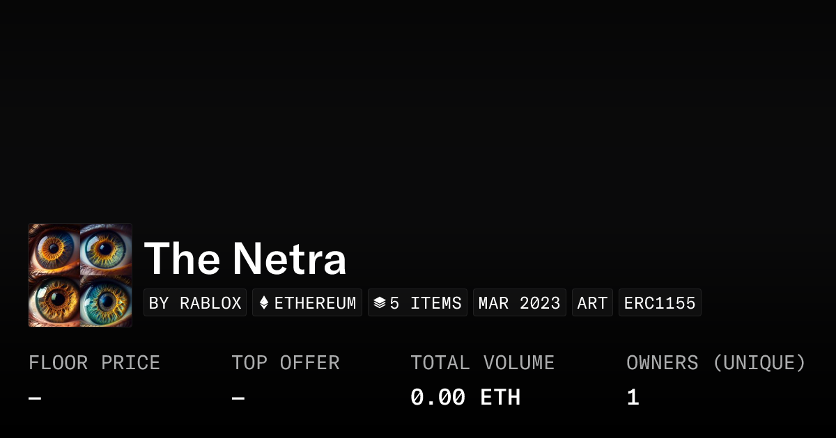 The Netra - Collection | OpenSea