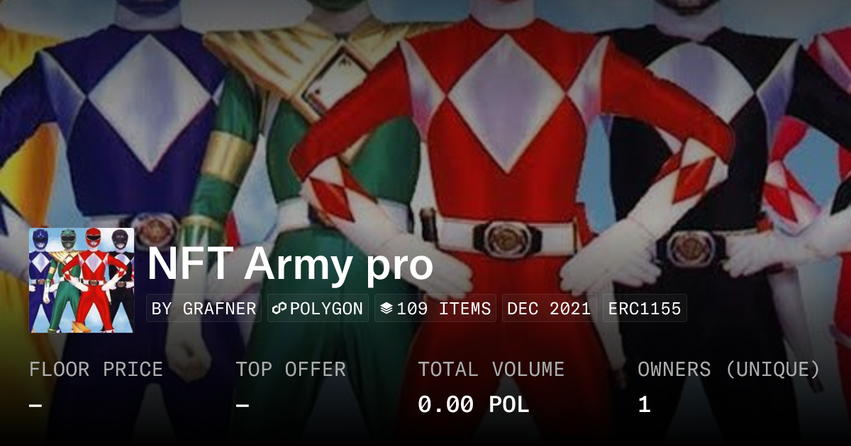NFT Army pro - Collection | OpenSea