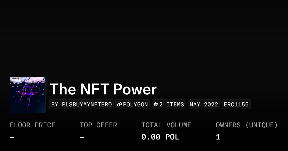 The NFT Power - Collection | OpenSea