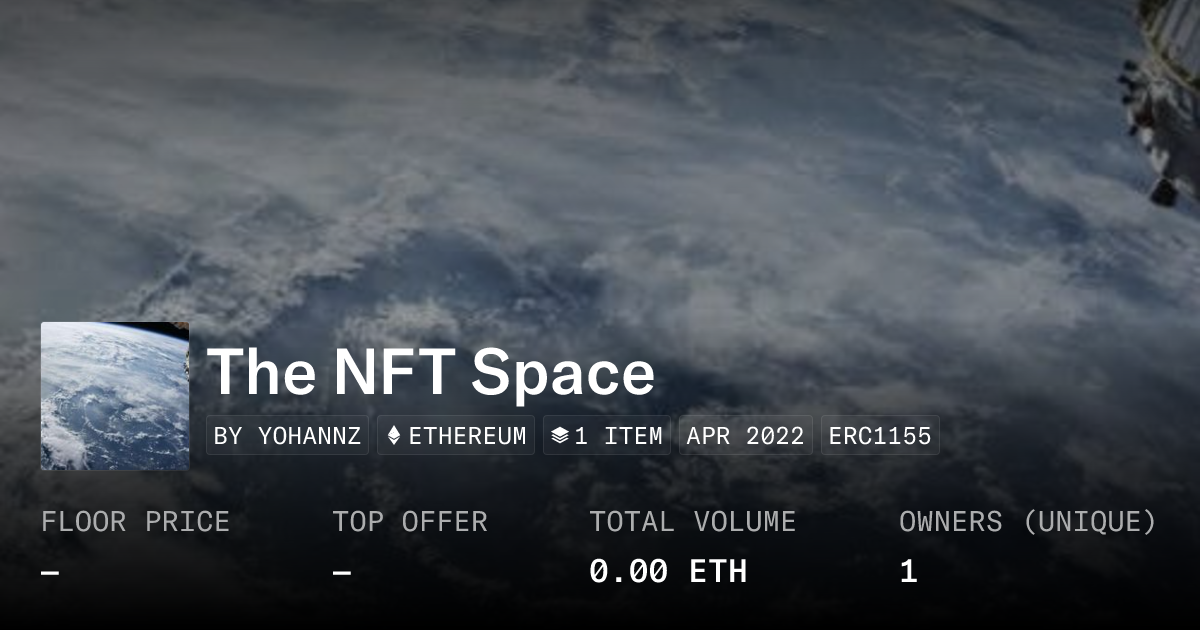 The NFT Space - Collection | OpenSea