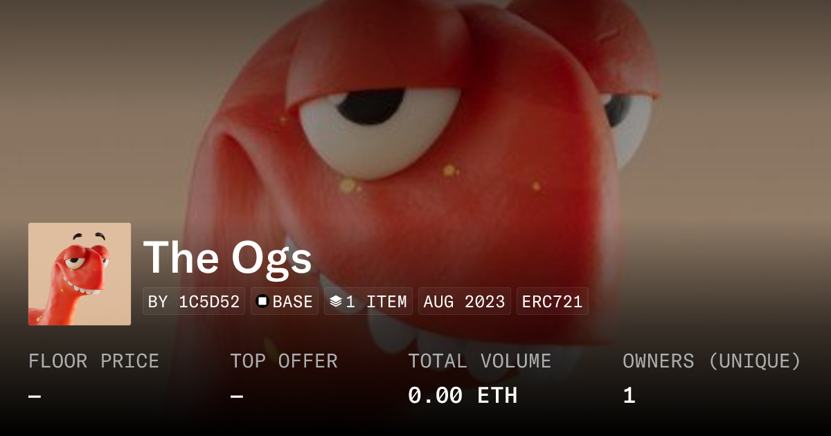The Ogs - Collection | OpenSea