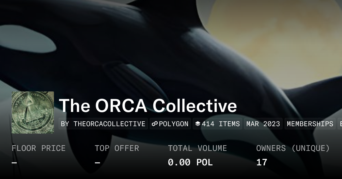 The ORCA Collective - Collection | OpenSea