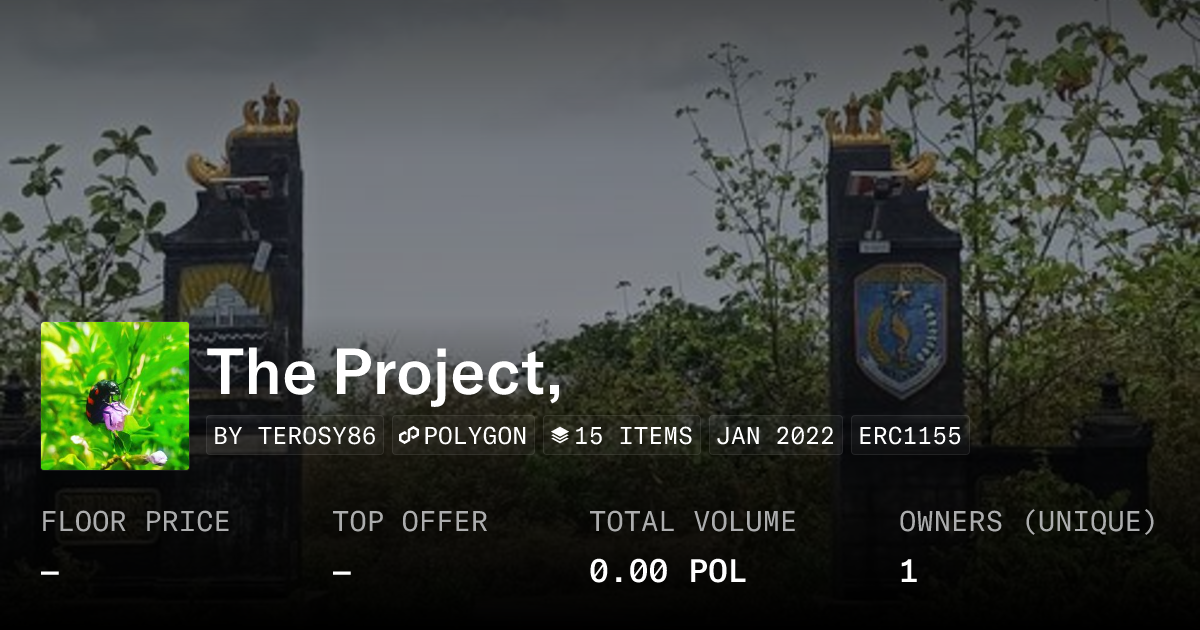 The Project, - Collection | OpenSea