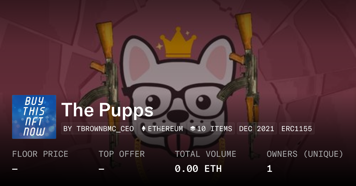 The Pupps - Collection | OpenSea