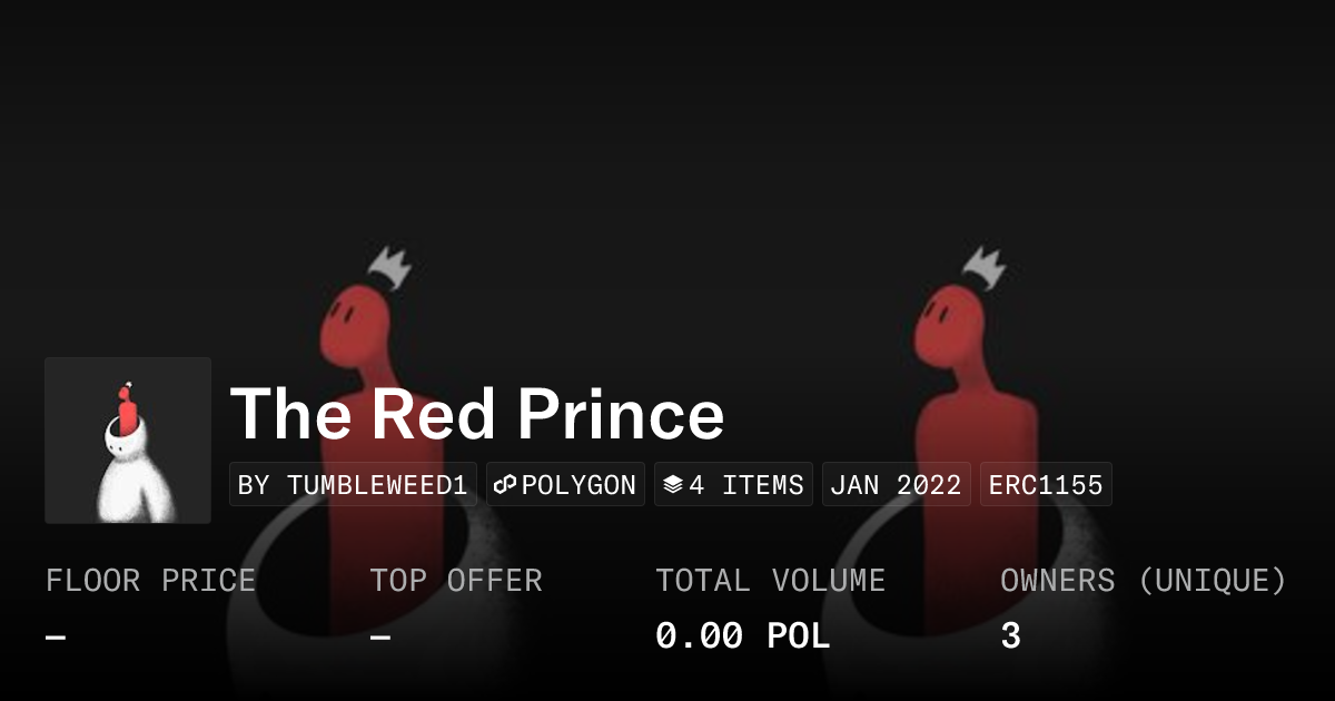 The Red Prince - Collection | OpenSea