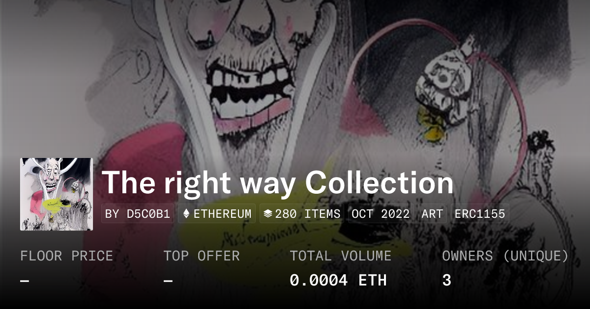 The right way Collection - Collection | OpenSea