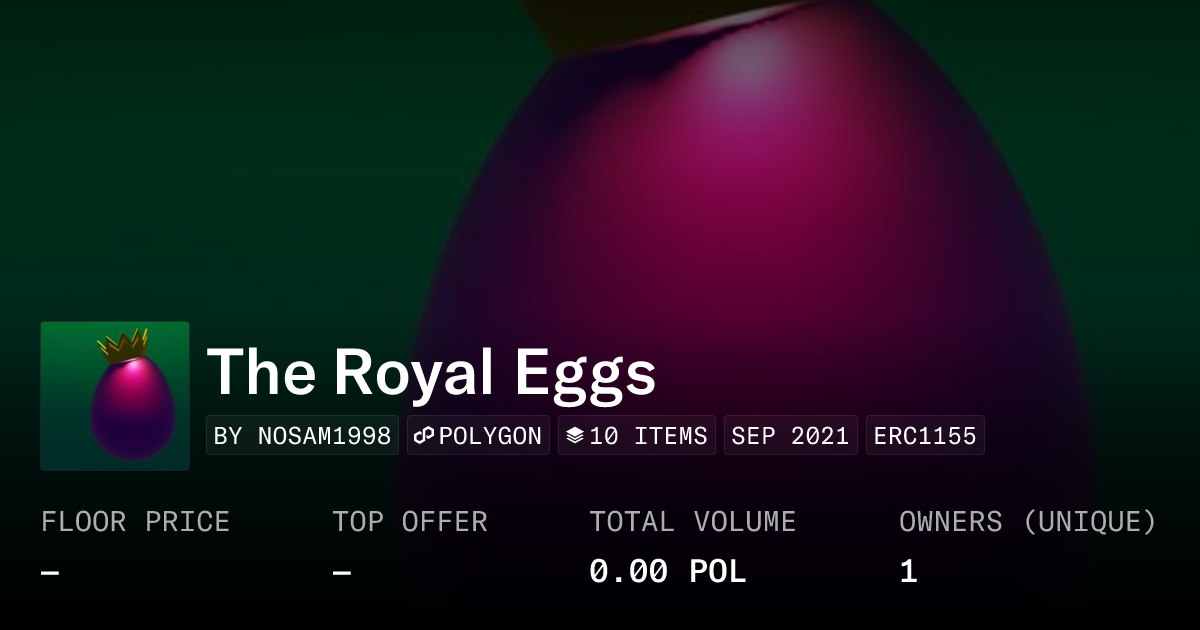 The Royal Eggs - Collection | OpenSea