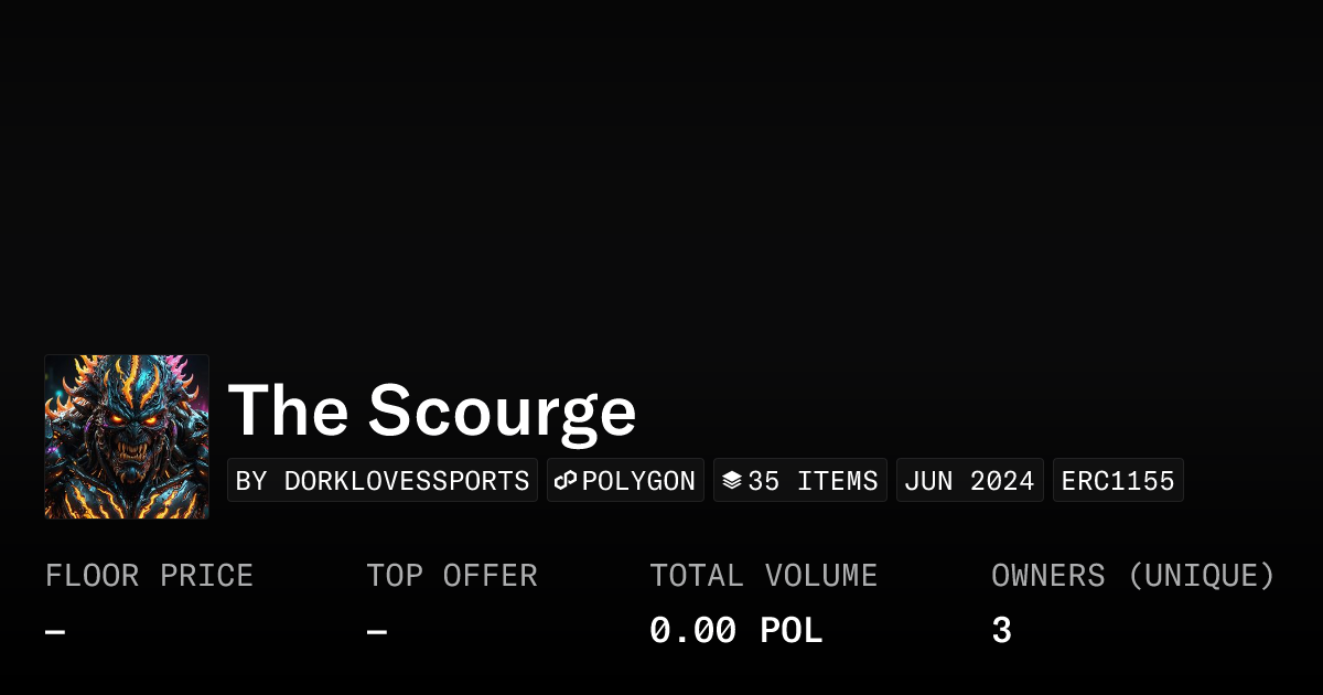 The Scourge - Collection | OpenSea