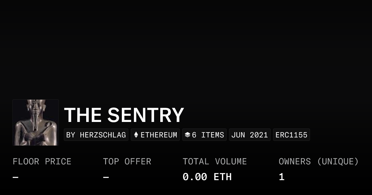 THE SENTRY - Collection | OpenSea