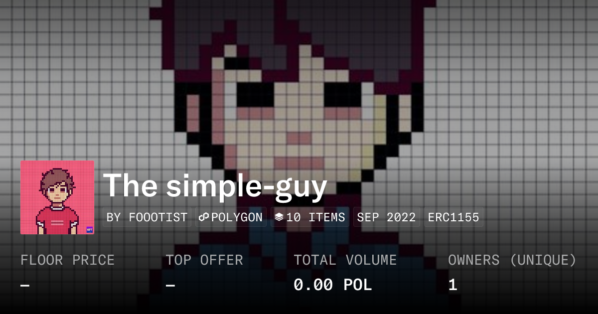 The simple-guy - Collection | OpenSea