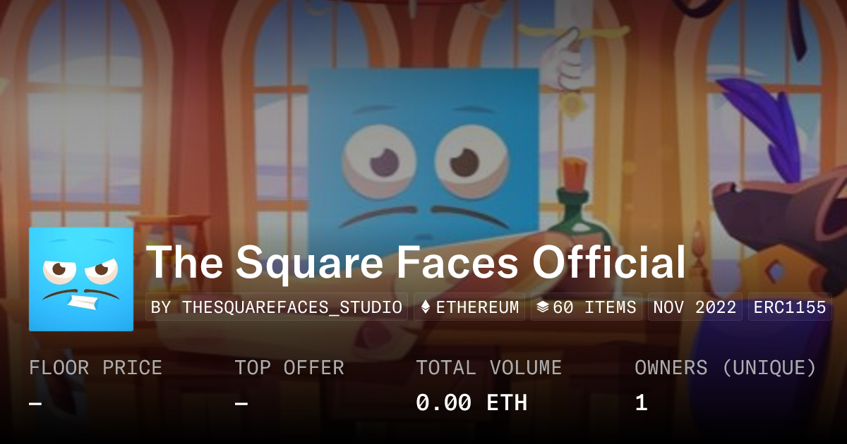 The Square Faces Official - Collection | OpenSea