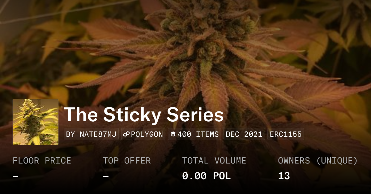 The Sticky Series - Collection | OpenSea