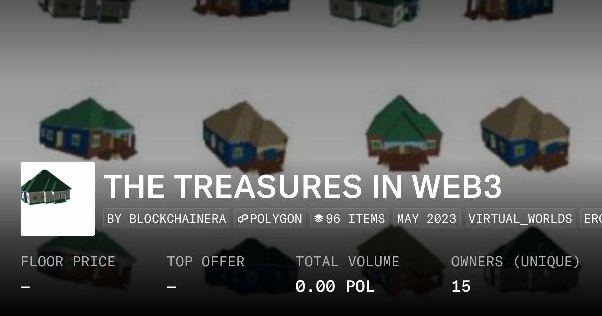 THE TREASURES IN WEB3 - Collection | OpenSea