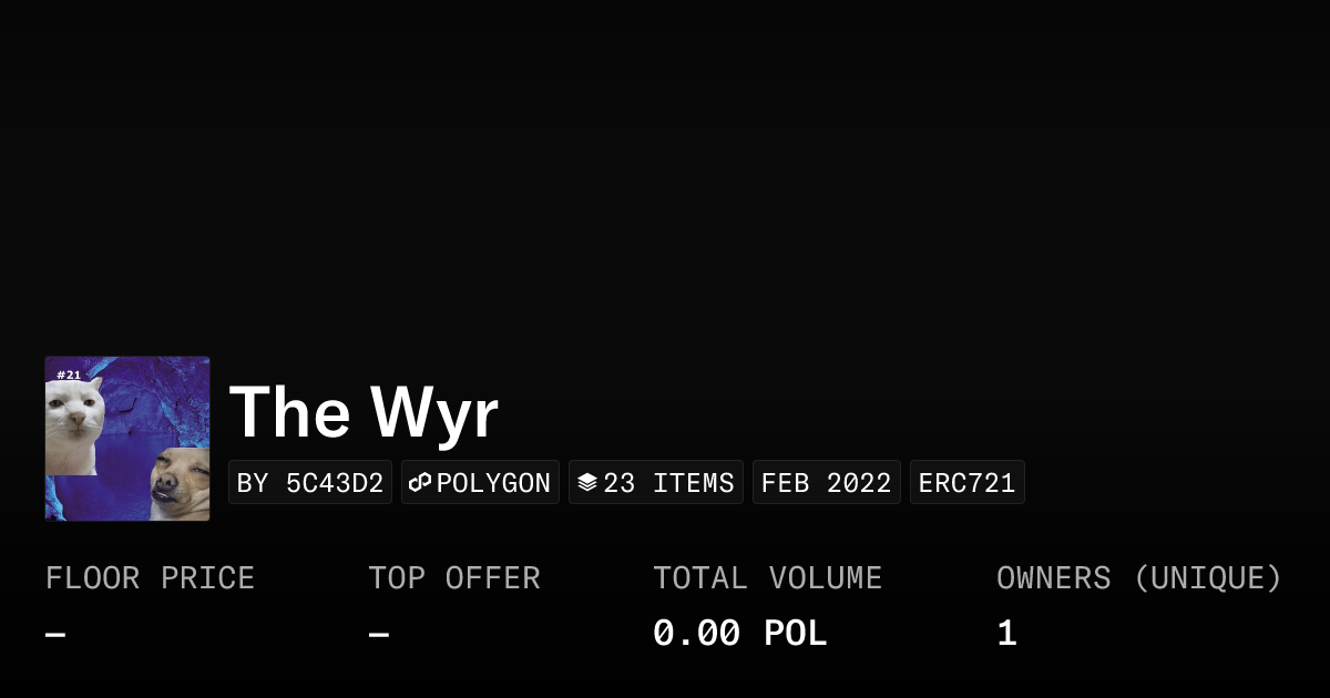 The Wyr - Collection | OpenSea