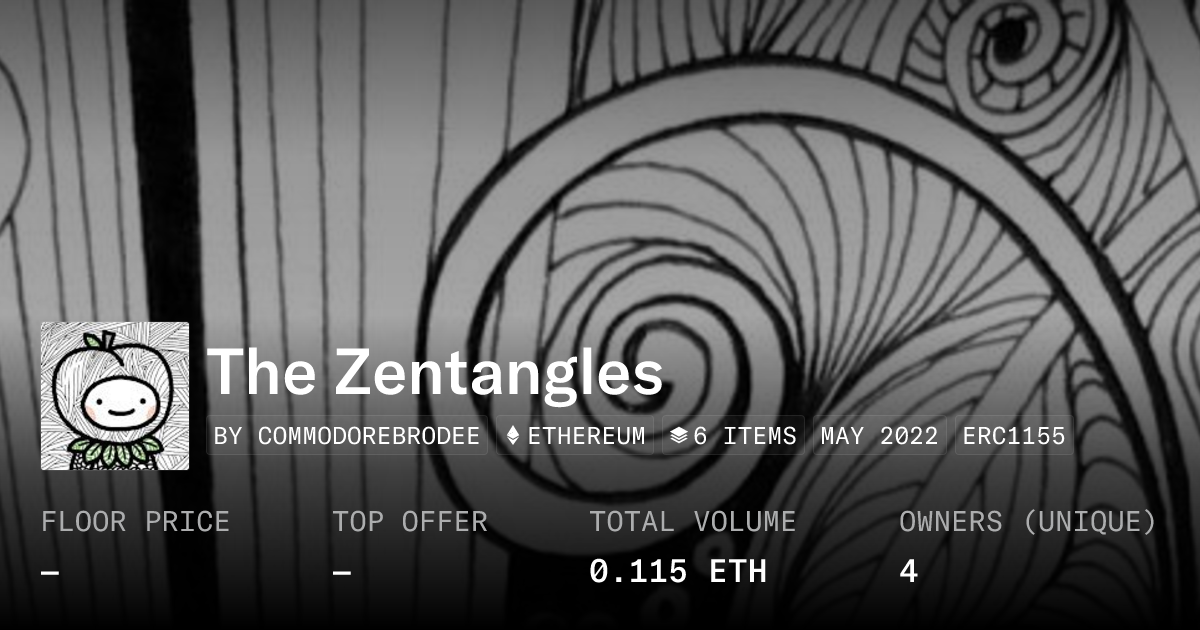 The Zentangles - Collection | OpenSea