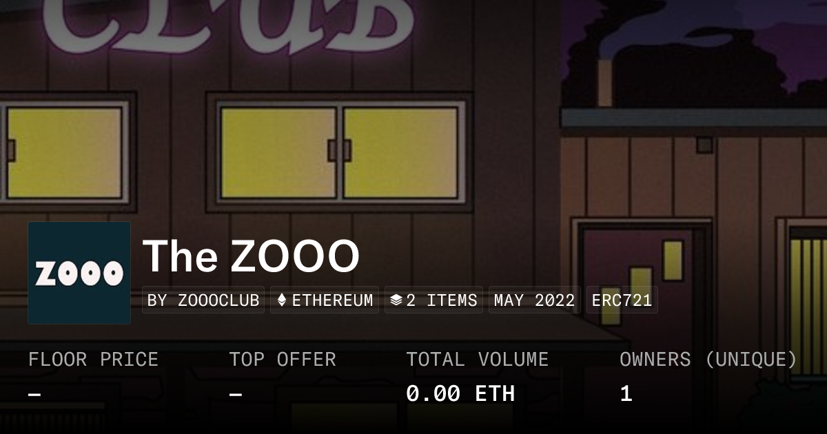 The ZOOO - Collection | OpenSea