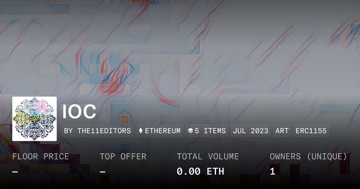 IOC - Collection | OpenSea