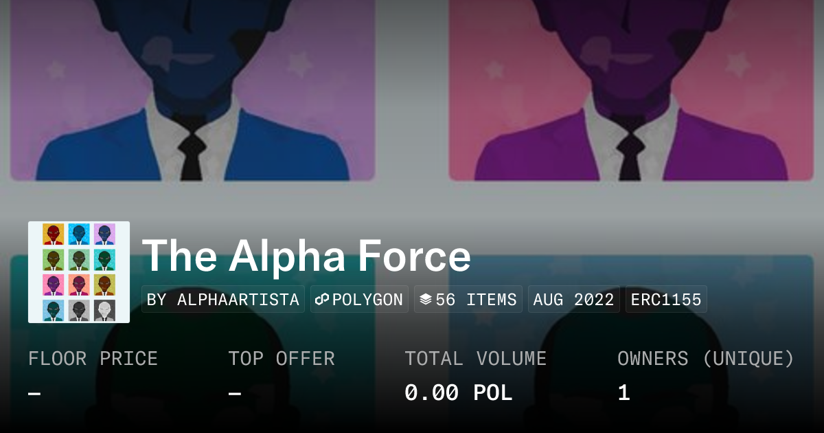 The Alpha Force - Collection | OpenSea