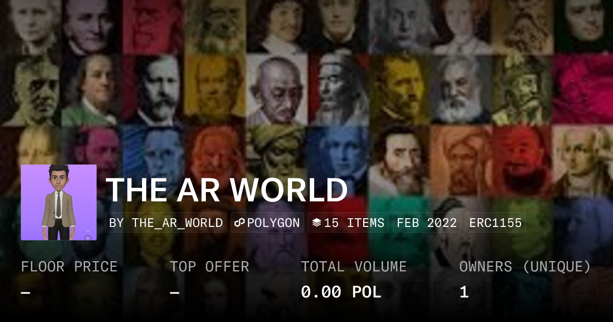 THE AR WORLD - Collection | OpenSea