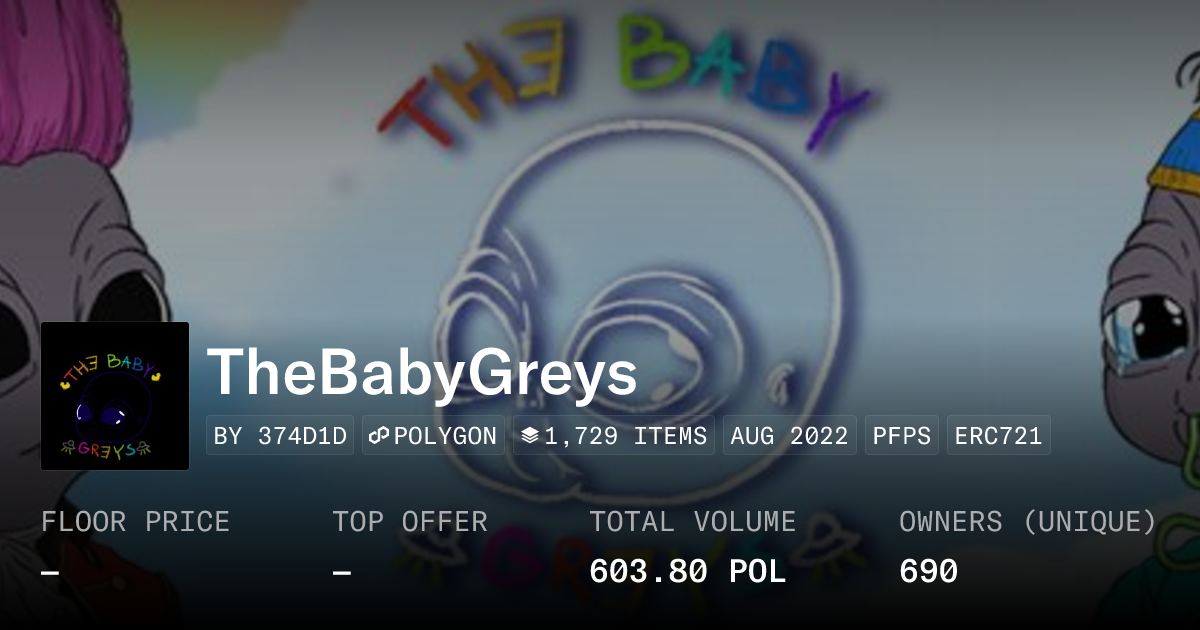 TheBabyGreys - Collection | OpenSea